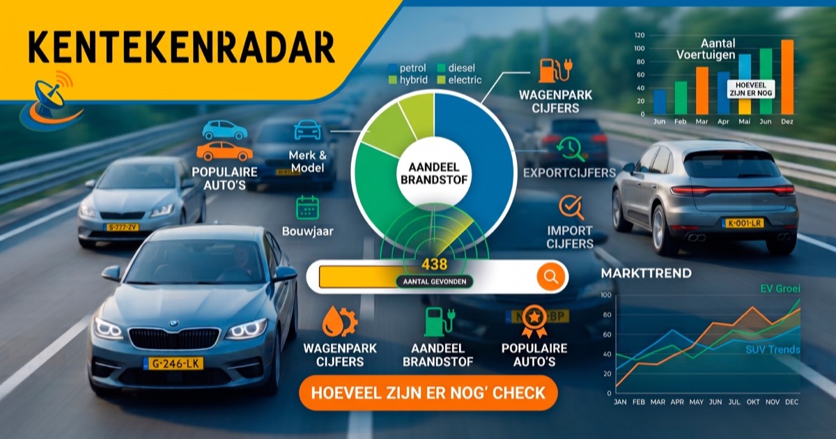 Jeep in Nederland: 32.072 op kenteken — Kentekenradar
